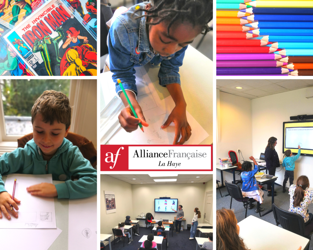 A look back at the Comic Strip Workshop – Alliance Française de La Haye