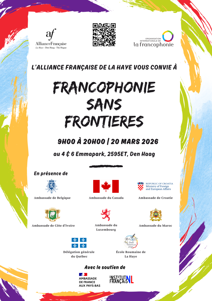 Journée de la Francophonie – 20 Mars 2026 – Alliance Française de La Haye